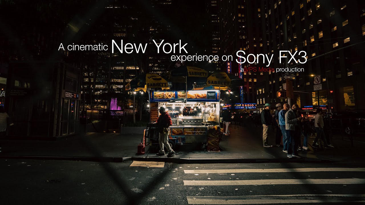 A cinematic New York experience | Sony FX3 Cine-line | Zeiss Planar ...