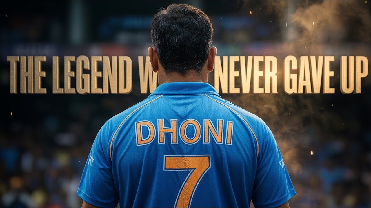 MS Dhoni Struggle Story | Inspired by Lord Krishna | Motivational Video ...