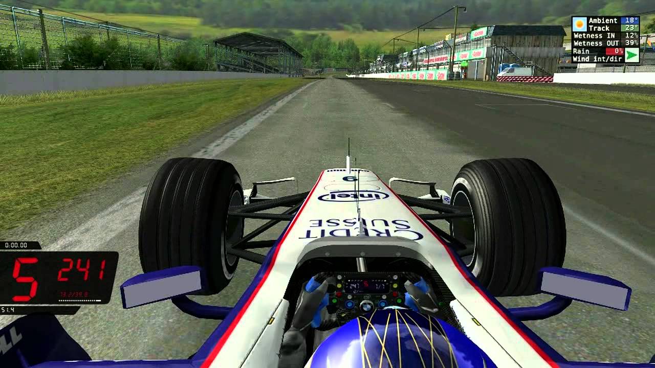 rFactor - 60fps BMW Sauber F1 2007 RFE #9 - Toban Short RFE - YouTube