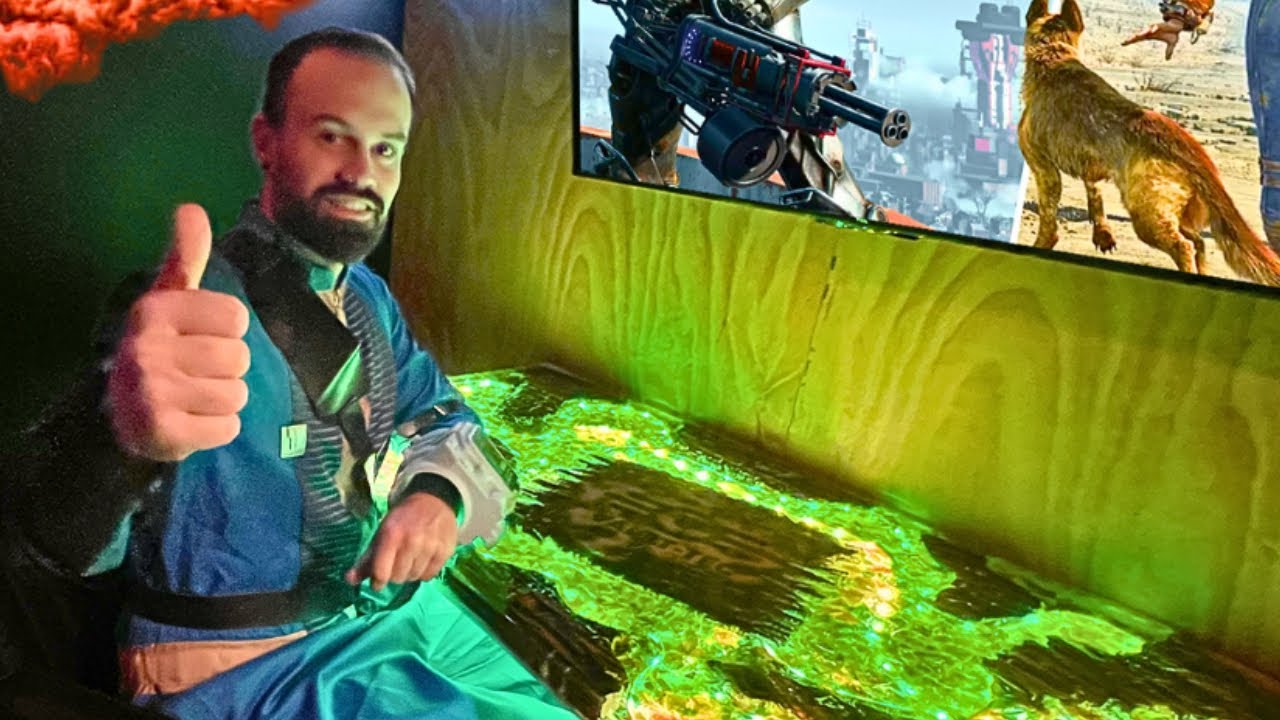 I Built the Ultimate FALLOUT Themed office w/ TOXIC WASTE Gaming Desk ...