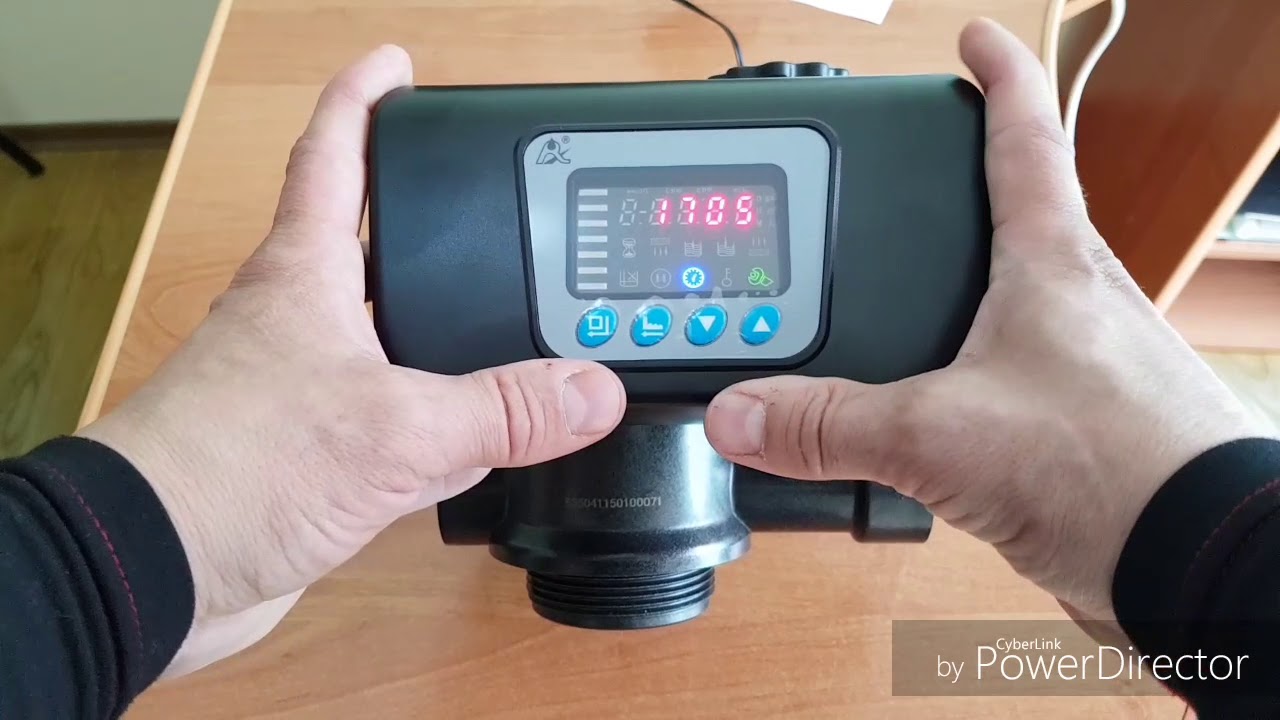 RUNXIN F67B1 Настройка клапана управления. - YouTube