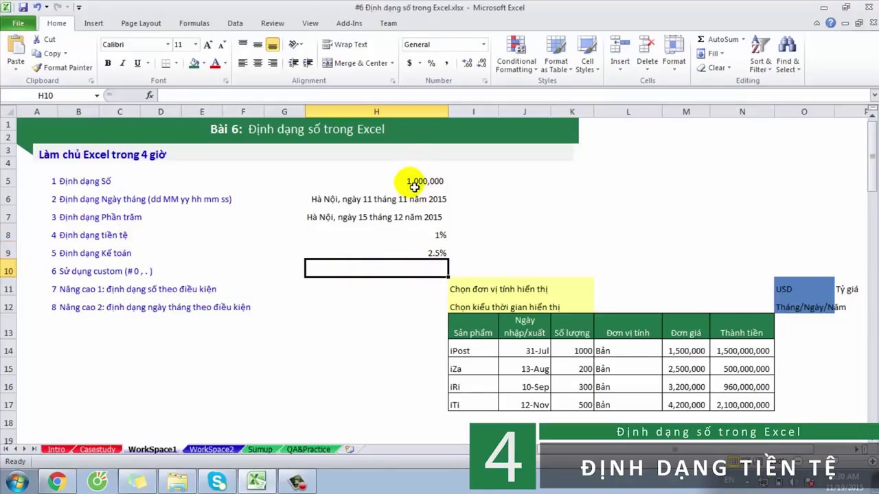 Guide to use basic tools in office software part 6 - YouTube