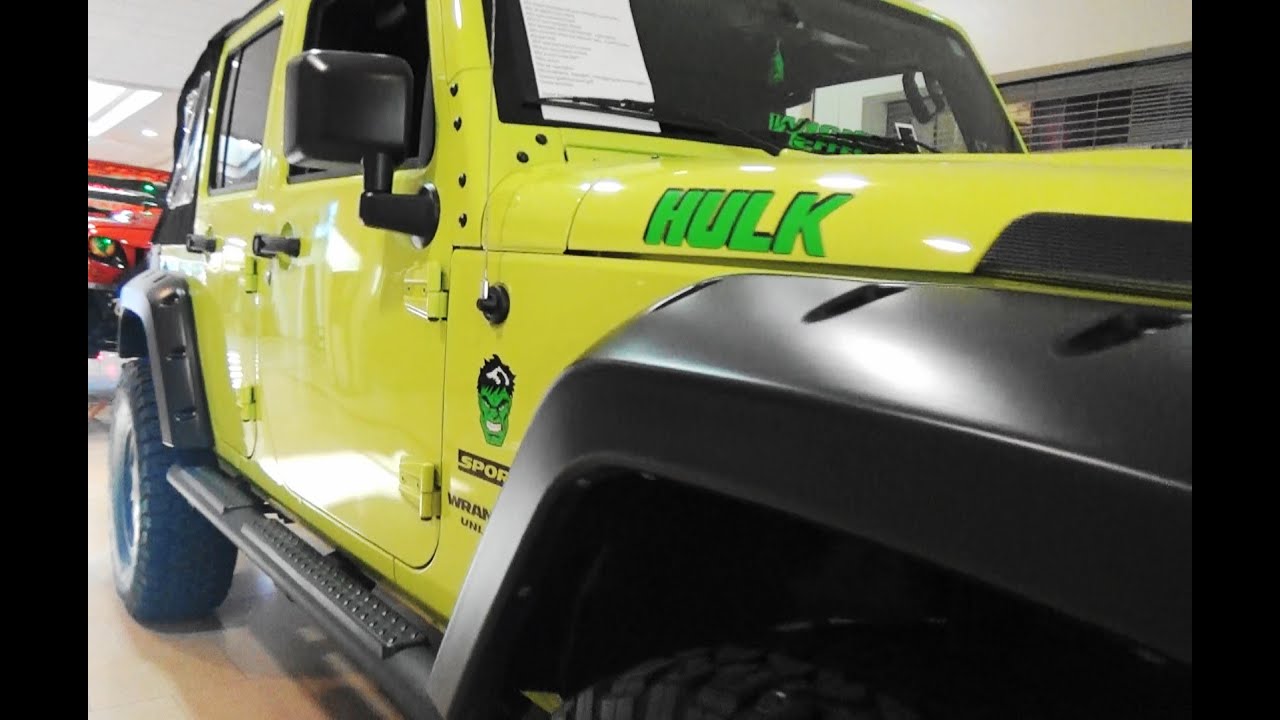 Hulk Jeep Wicked Effects Coventry Mall 2020 - YouTube
