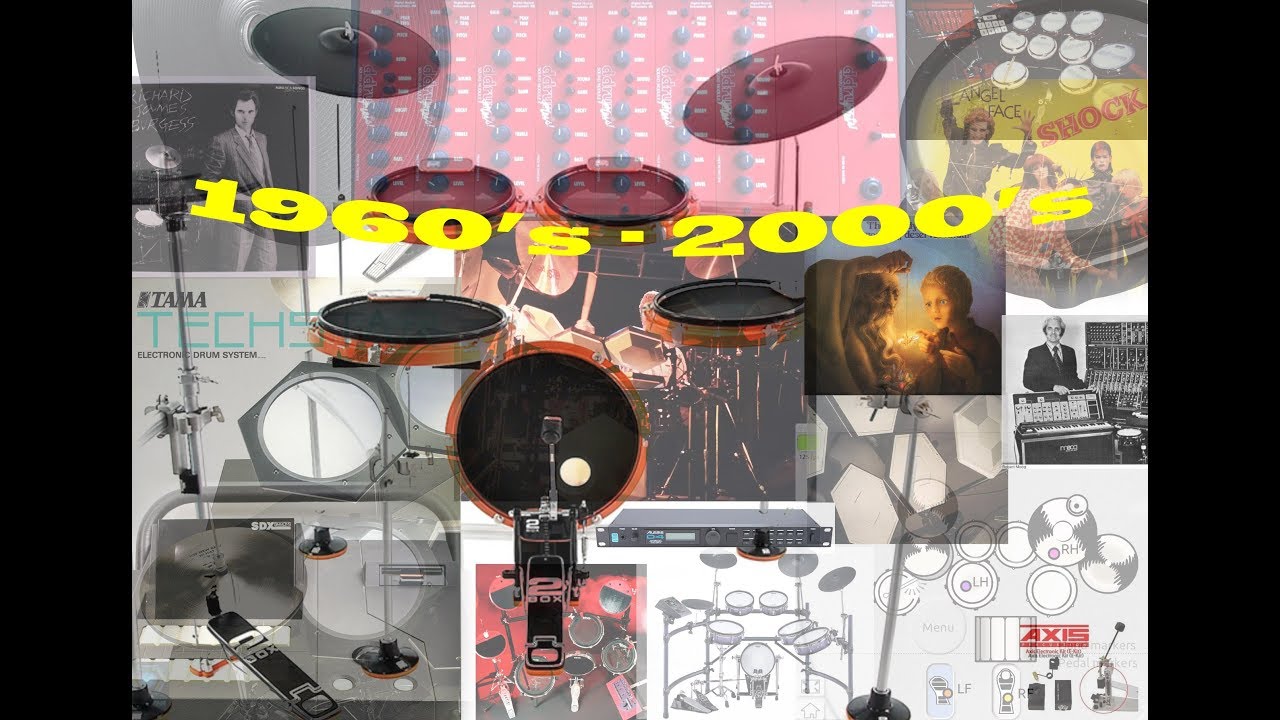 A Brief History Of Electronic Drums (1960's to 2000's) - YouTube