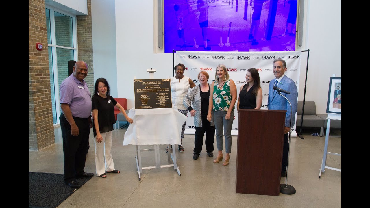 Hawk Community Center Dedication Ceremony - YouTube