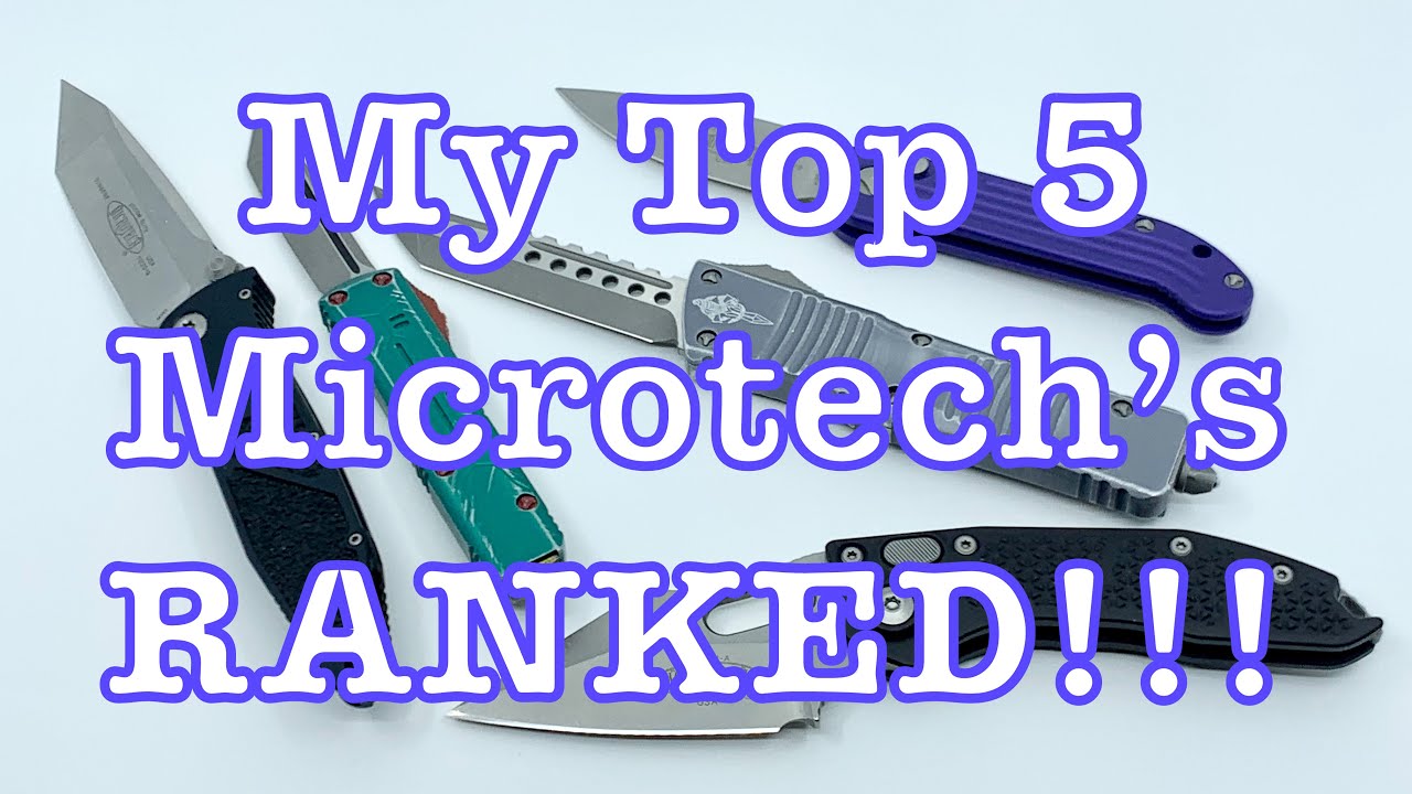 My Top Five Microtechs RANKED!!! - YouTube