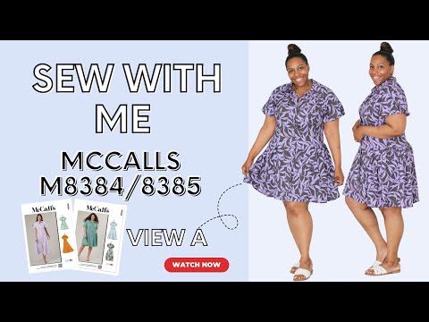McCall’s Sewing Pattern M8385 Women’s Shirtdress - Sewdirect