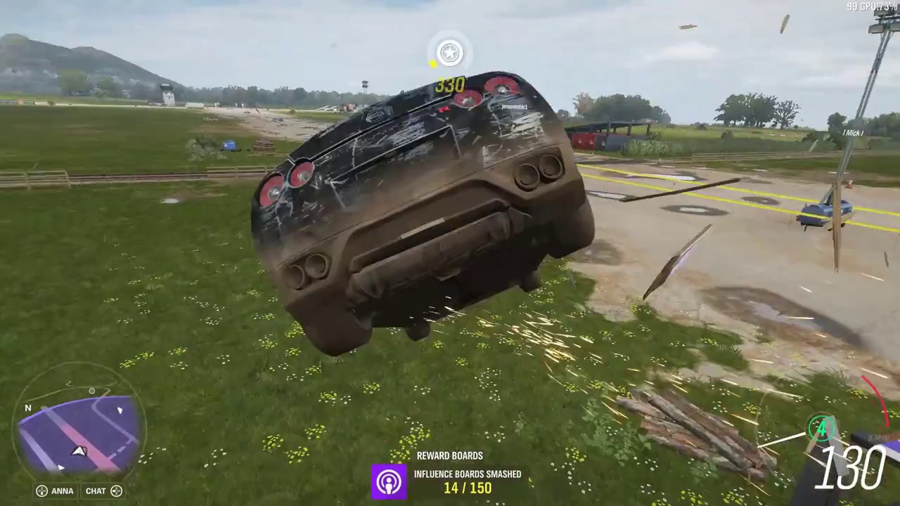 Hardest influence board in Forza Horizon 4 - YouTube