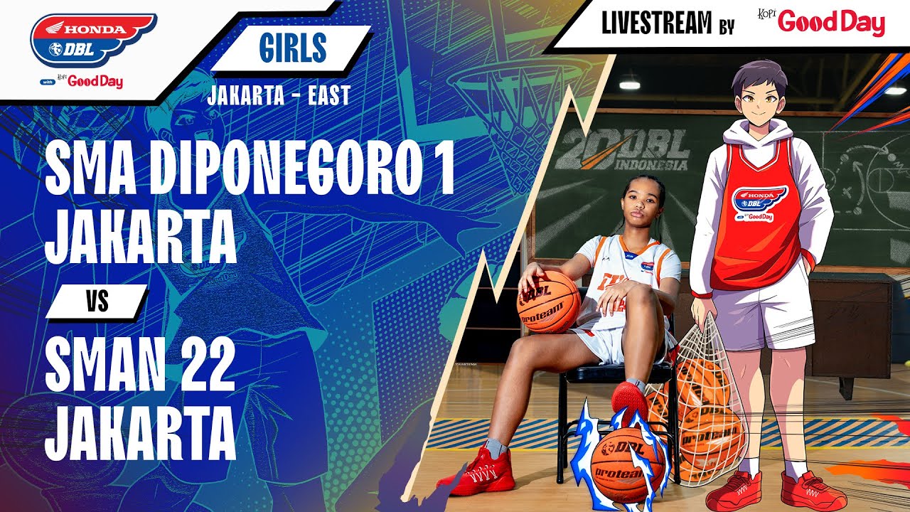 SMA DIPONEGORO 1 JAKARTA VS SMAN 22 JAKARTA - YouTube