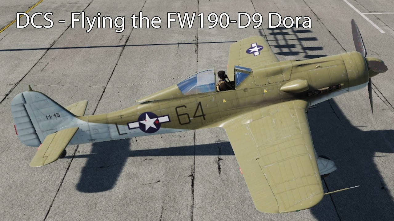 DCS - Flying the FW190-D9 Dora - YouTube
