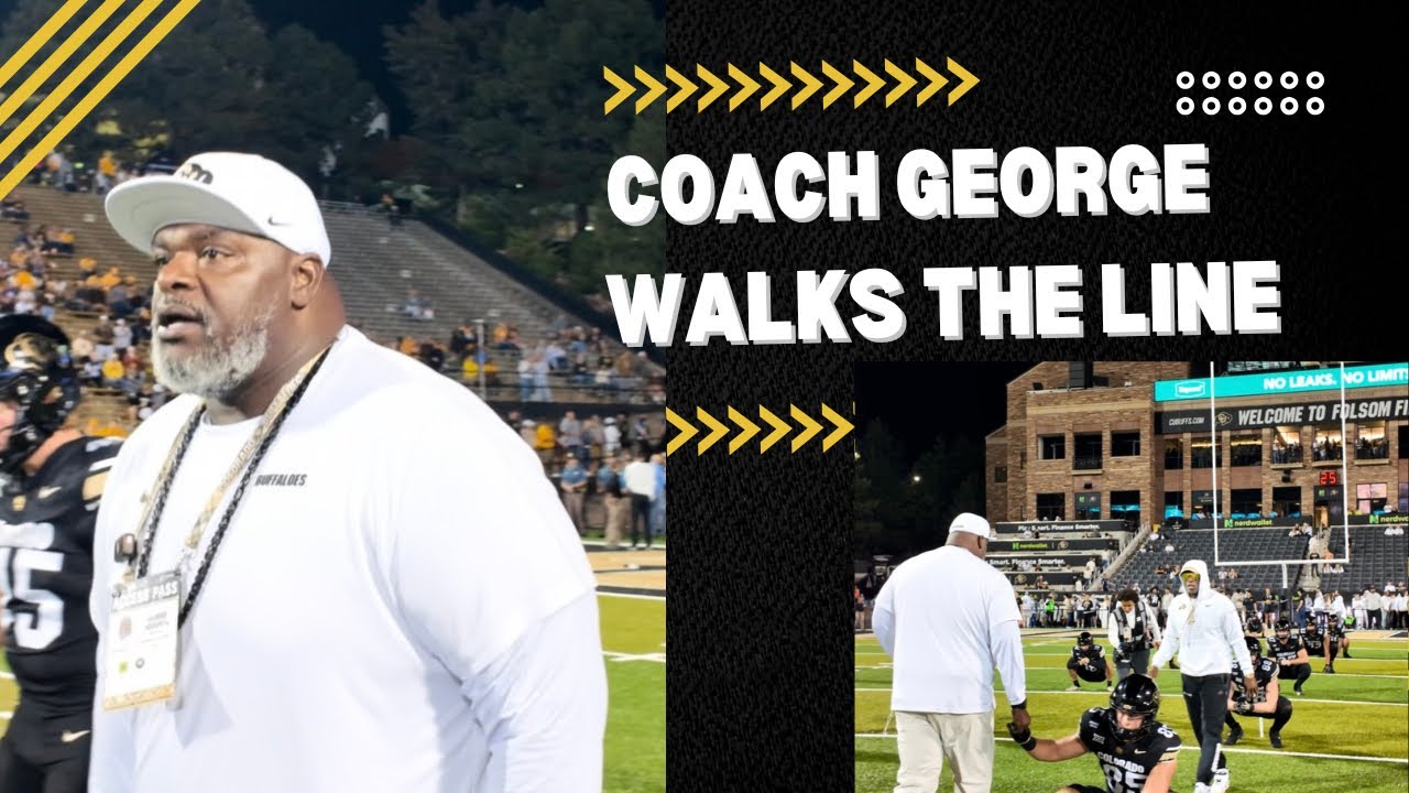 Encouragement Is His Game - Coach George Is His Name: Walking The Line ...