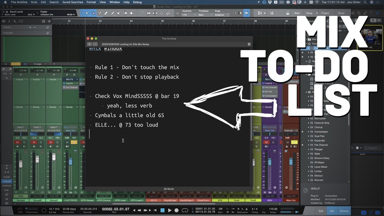 Making a Mixing To Do List | #MixTogether S4E6 - YouTube