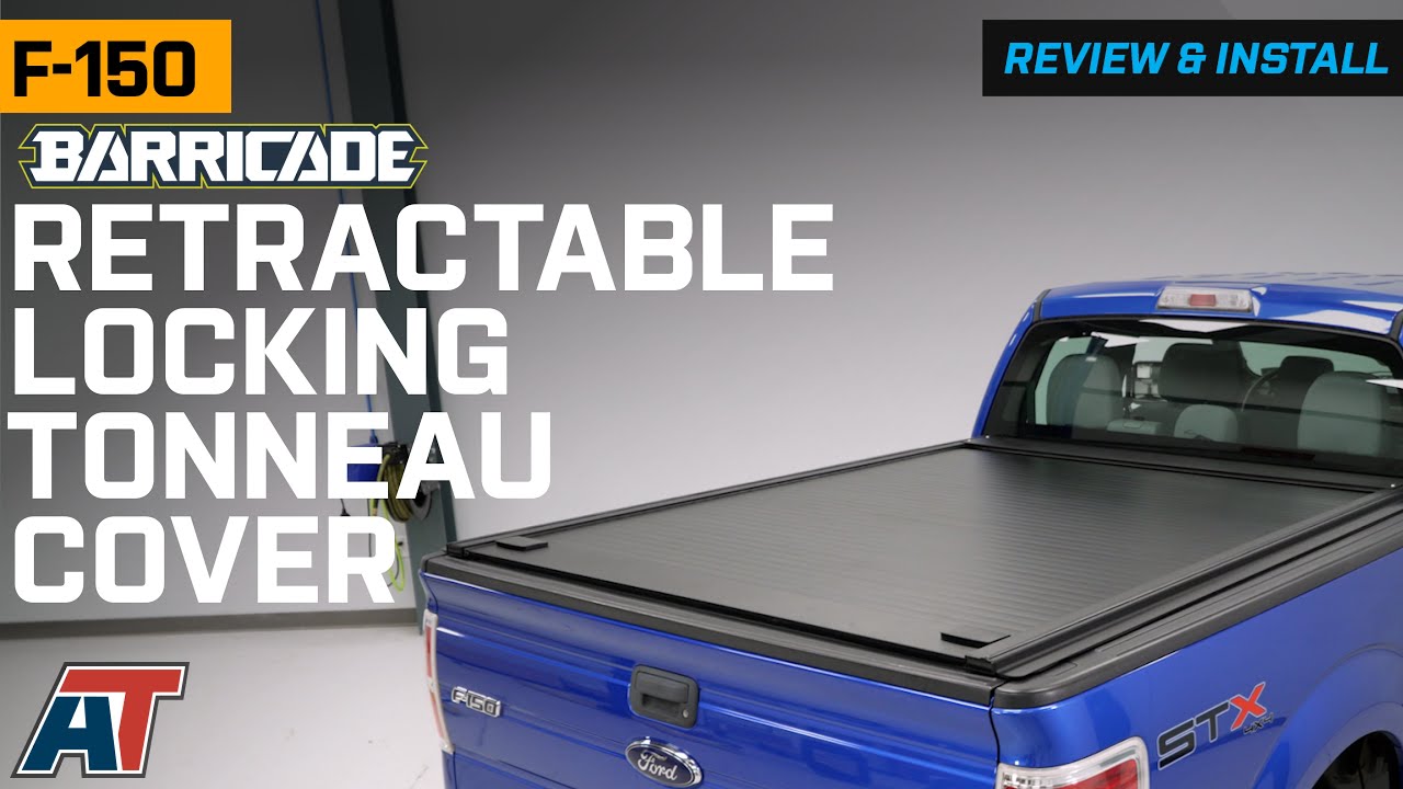 2009-2024 F-150 Barricade Aluminum Retractable Locking Tonneau Cover ...