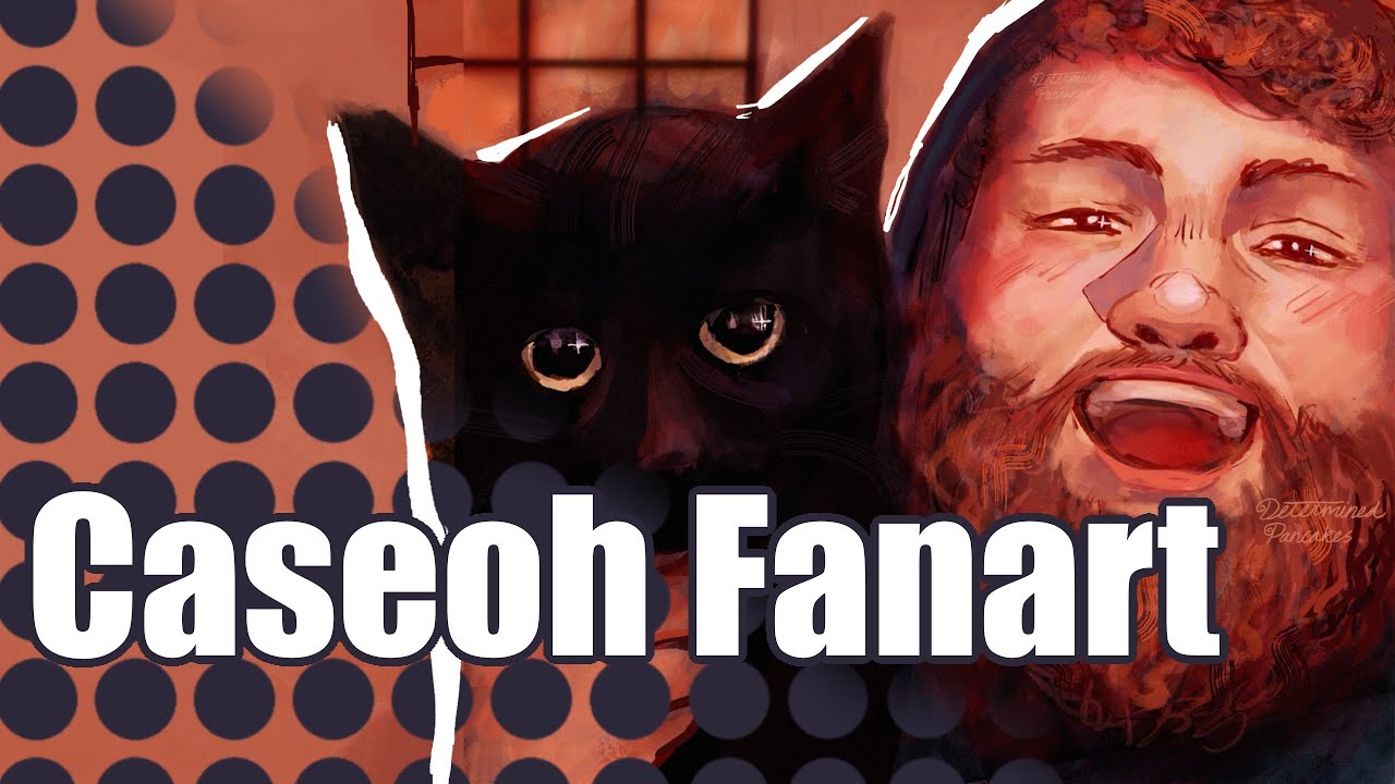 Caseoh Fanart | Speedpaint + Commentary - YouTube