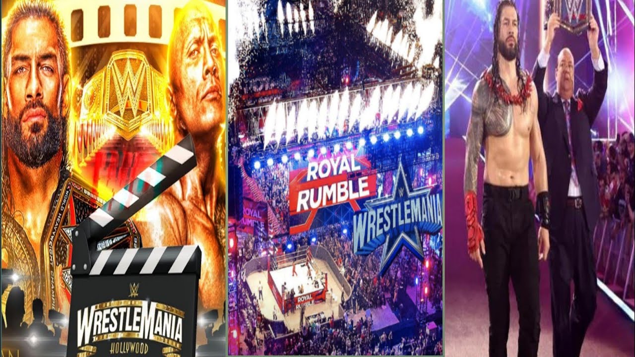 WWE ROYAL RUMBLE 🔥THE ROCK RETURN||ROMAN REIGNS 😎 CHAMPIONS - YouTube