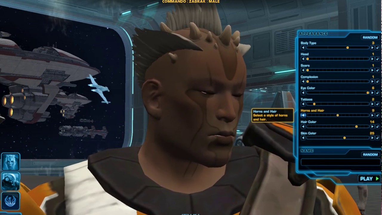 Swtor-Character creation/part 1 - YouTube