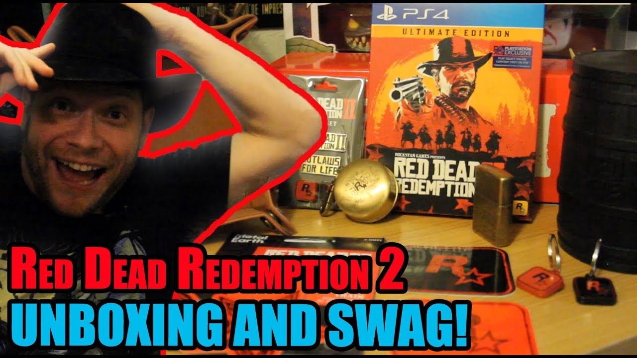 Red Dead Redemption 2 Unboxing - AMAZING ROCKSTAR SWAG - YouTube