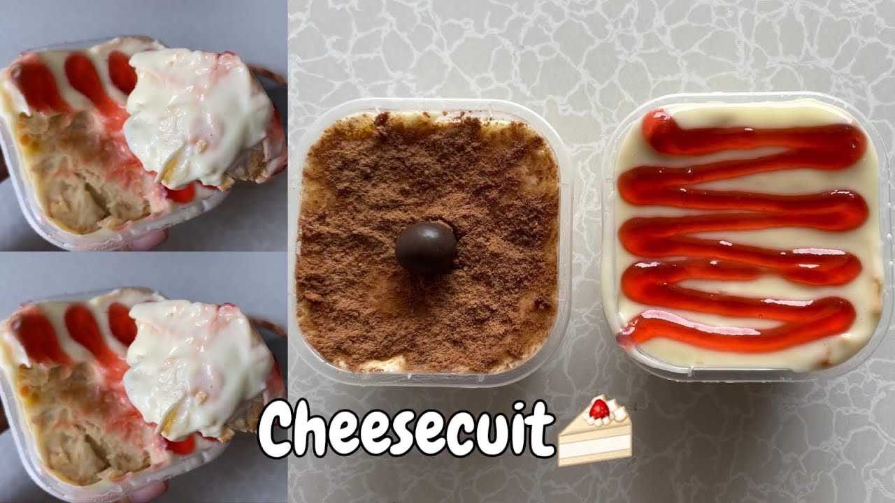 BIKIN CHEESECUIT BANDUNG VIRAL YANG ENAK BANGET, CUMAN 5 BAHAN NO OVEN ...
