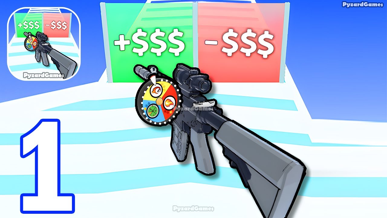 Gun Run: Spin & Shoot - Gameplay Walkthrough Part 1 Gun Run Merge Shoot ...