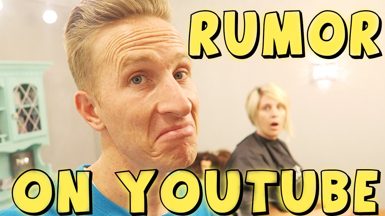 RESPONDING TO A RUMOR ON YOUTUBE - YouTube