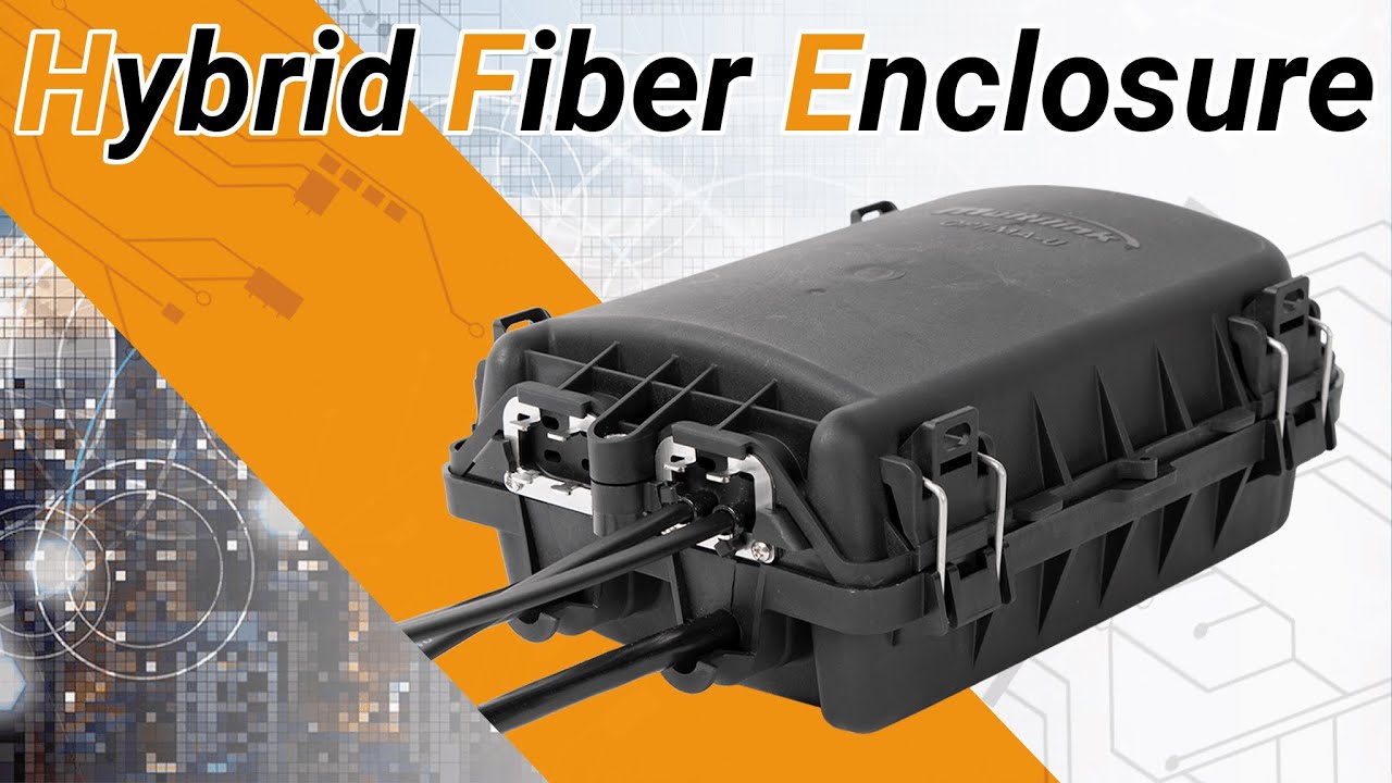 Multilink's New Hybrid Fiber Optic Enclosure - YouTube