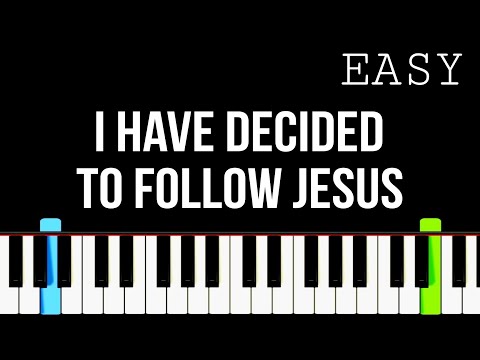 I Have Decided To Follow Jesus | Easy Piano Tutorial - YouTube
