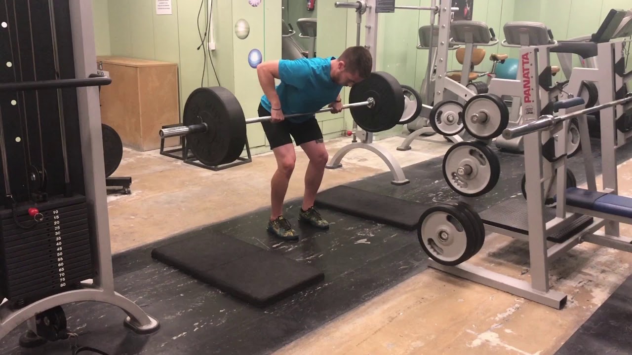 Barbell yates row - YouTube