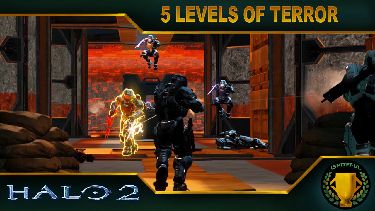 Halo 2 Custom Game : 5 Levels of Terror - YouTube