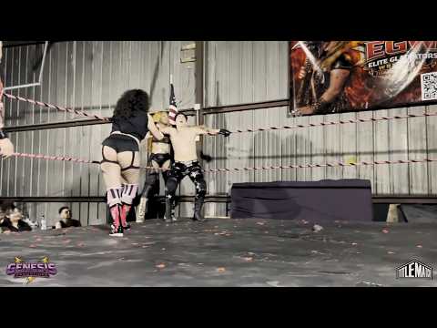 Zy Gold & Haley Danielle vs Travis Cudi & Alex Rey - Intergender | Genesis Promotions