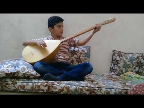 تعليم اغنية أز كوردستانم على الطمبور