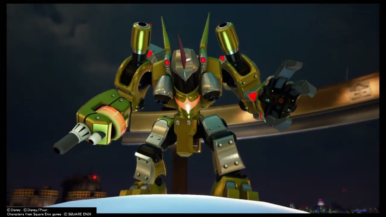 KINGDOM HEARTS 3 - Gigas & Final Gigas Boss Fight - YouTube