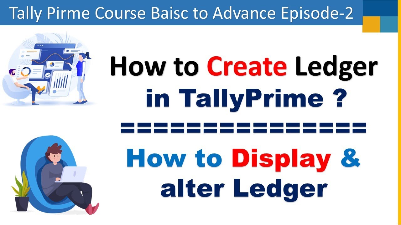 how to ledger creation in tally prime with example //ledger creation ...