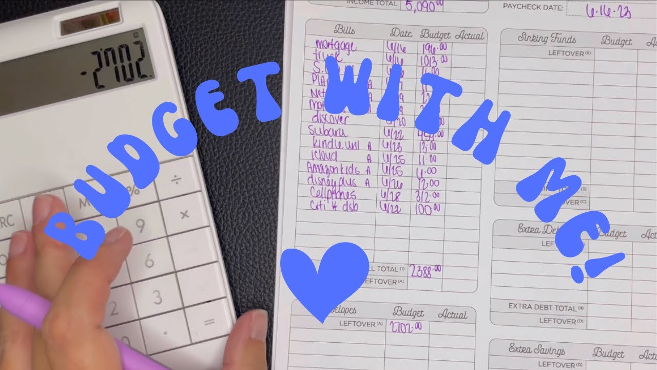 June, $5000 budget with me! 💙 - YouTube