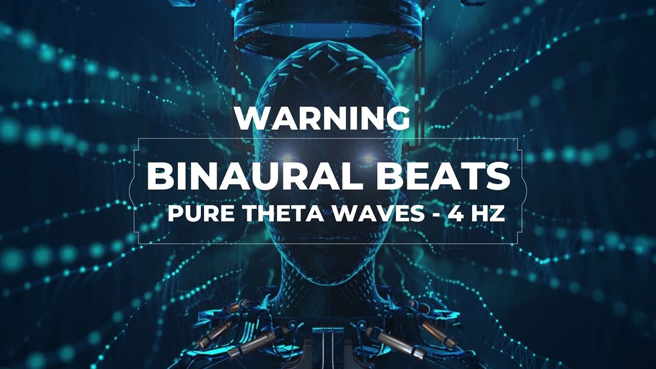 WARNING Binaural Beat - Theta Wave | 100% Pure Theta Frequency ...