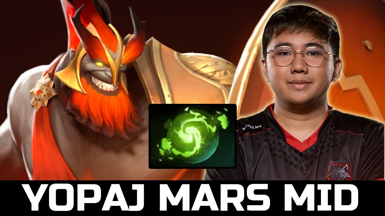 YOPAJ GODLIKE MARS MID - REFRESHER BUILD DOTA 2 - YouTube