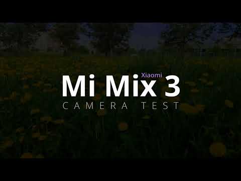 All-Screen Slider Phone Xiaomi Mi MIx 3 - Video Camera Test (4k 3840x2160 | 60fps)