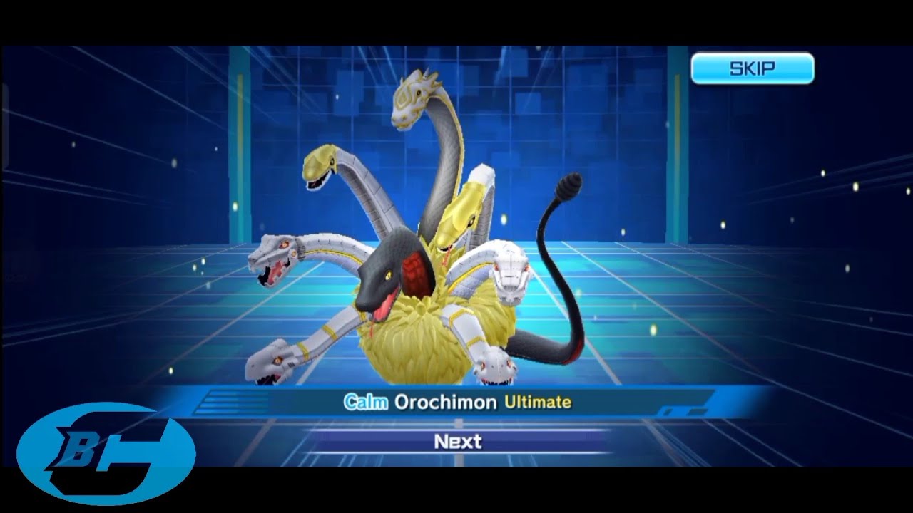 OROCHIMON Digivolution - Digimon ReArise - YouTube