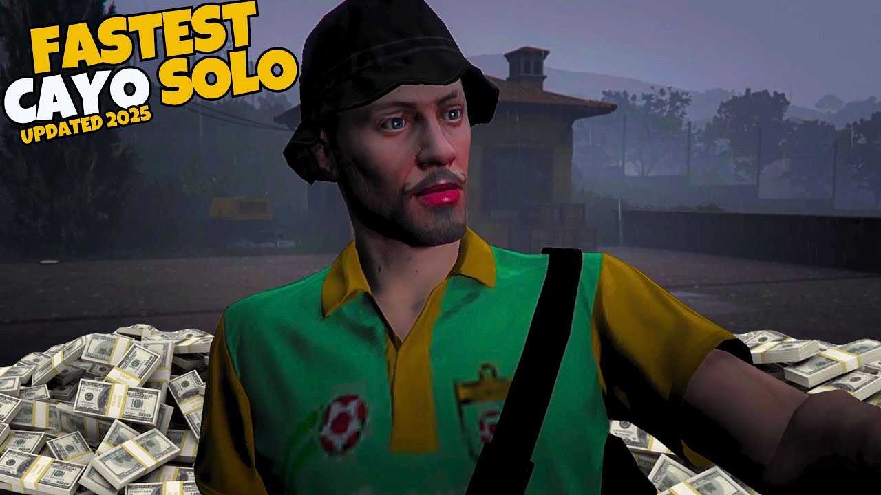 fastest way to complete cayo perico heist solo - YouTube