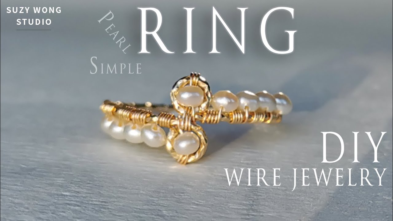Simple Ring| Easy Ring | Wire Wrap Tutorial | DIY Jewelry| How to make ...