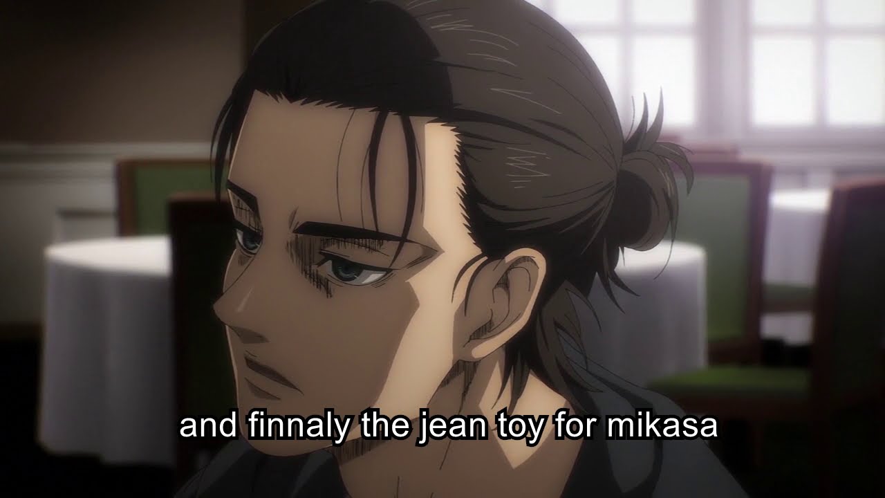 attack on titan - eren brings some McDonalds for the gang! - YouTube