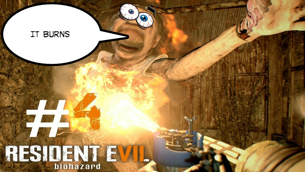Resident Evil 7 biohazard boss fight with mom!!!! p.4 - YouTube