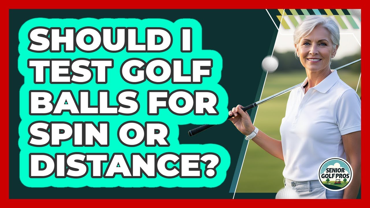 Should I Test Golf Balls For Spin Or Distance? - YouTube