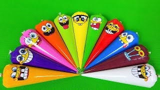 SpongeBob - Looking SLIME in Piping Bags Star Shapes...... | Doovi