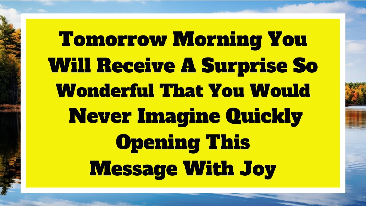 🌅11:11 Tomorrow morning you will receive a surprise so wonderful..🕊️ ...