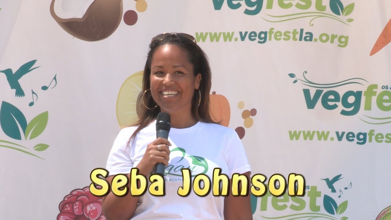 Seba Johnson speaks at VegFest 2016 - YouTube