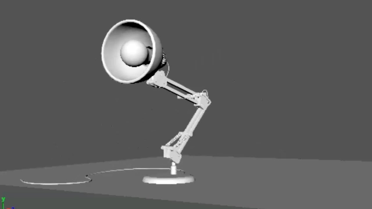 Lamp Jumping Animation (Maya 3D) - YouTube