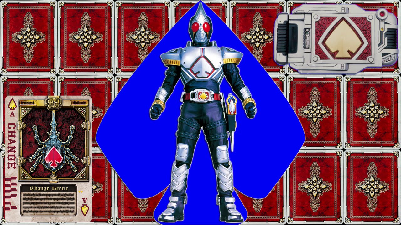Kamen Rider Blade (Blay Buckle & Rouse Cards) Henshin - YouTube