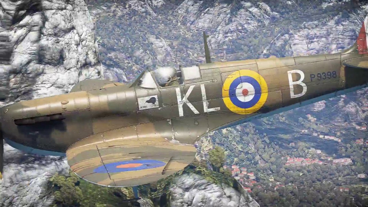 Al Deere Spitfire - YouTube