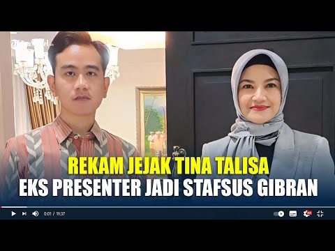 Rekam Jejak Tina Talisa, Eks Presenter Jadi Stafsus Gibran