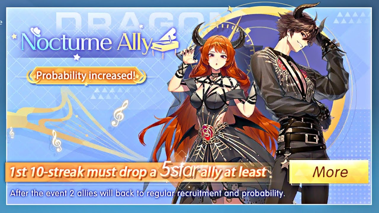 「DRAGON RAJA」Nocturne Allies 1st 10-streak [Step-Up 40] (Limited Time ...